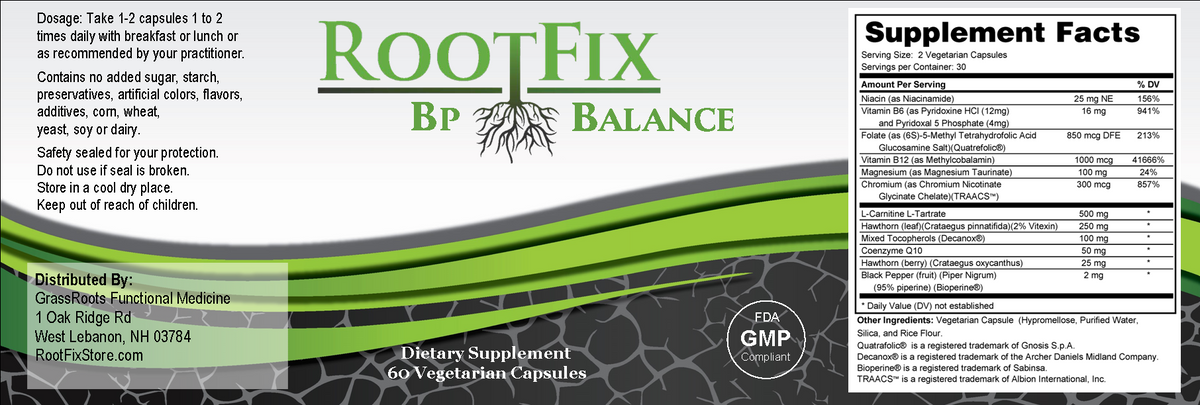 RootFix BP Balance – GrassRoots Store