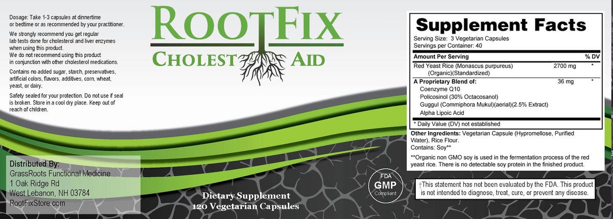 RootFix Cholest Aid – GrassRoots Store